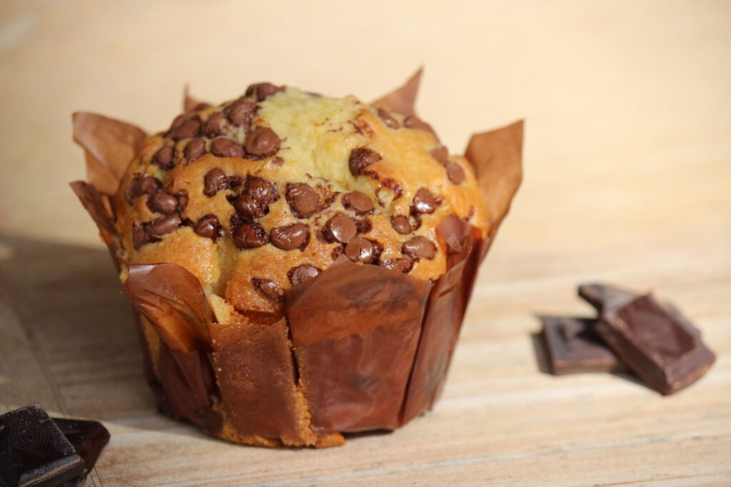 Muffin de Chips de Chocolate - Bread & Cake