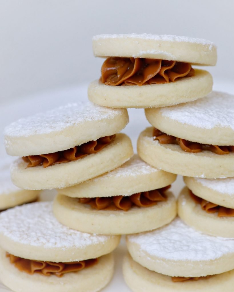 Mini Alfajor de Maicena - breadandcake